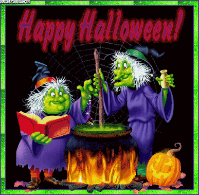 Happy Halloween Animated Gif | Scary Gifs for Halloween - Greetings1.com