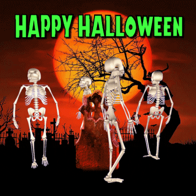 Happy Halloween Animated Gif | Scary Gifs for Halloween - Greetings1.com